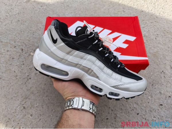 Nike Air Max 95 Platinum Silver Black