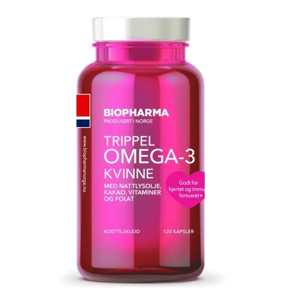 Norveška Omega 3 za žene 120 kapsula