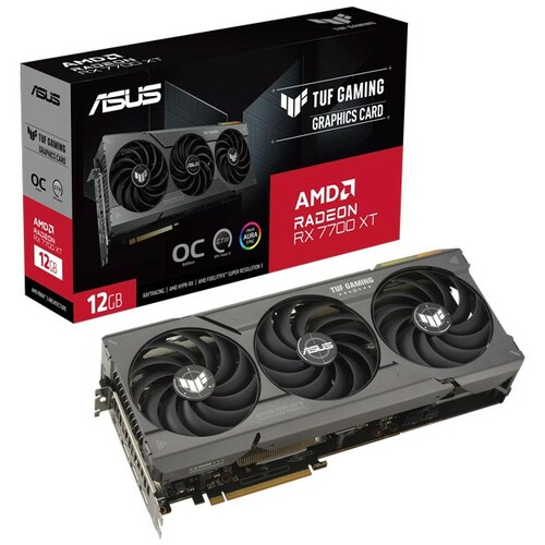 ASUS AMD Radeon RX 7700 XT 12GB 192bit TUF-RX7700XT-O12G-GAMING