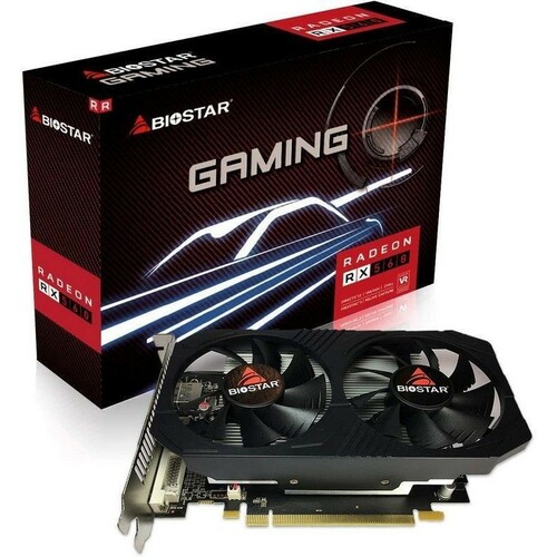 Biostar RX560 4GB GDDR5 128 bit DVI/DP/HDMI