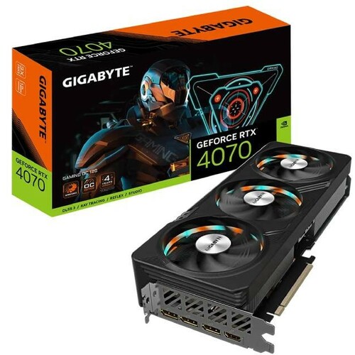 GIGABYTE nVidia GeForce RTX 4070 12GB 192bit GV-N4070GAMING OC-12GD