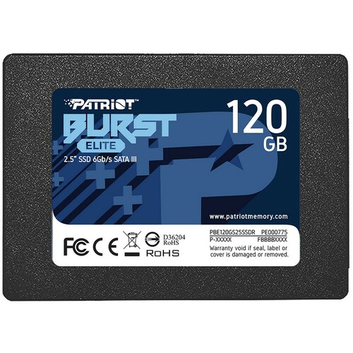 PATRIOT BURST ELITE SSD 120GB SATA3 PBE120GS25SSDR