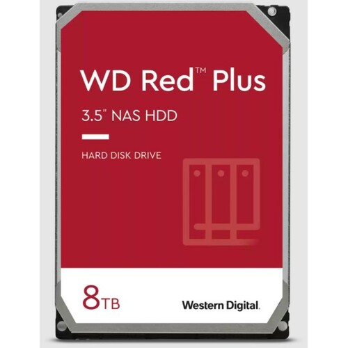 Western Digital 8TB SATA3 256MB WD80EFBX Red Plus