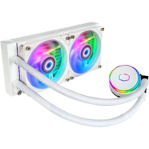 COOLER MASTER MasterLiquid PL240 FLUX White Edition (MLY-D24M-A23PZ-RW)