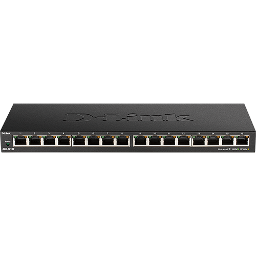 D-Link 16-Port Gigabit Switch | DGS-1016S
