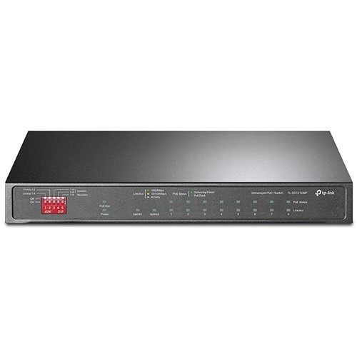 TP-Link 10-Port Gigabit Desktop PoE+ Switch | TL-SG1210MP