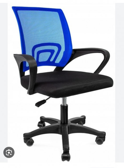 Kancelarijska stolica SMART od Mesh platna - Crno/tamno plava ( CM-922990 )