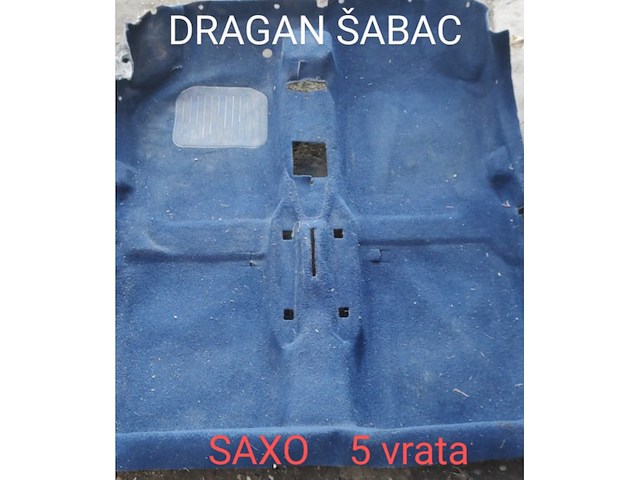 CITROEN SAXO tepih 5 vrata plavi