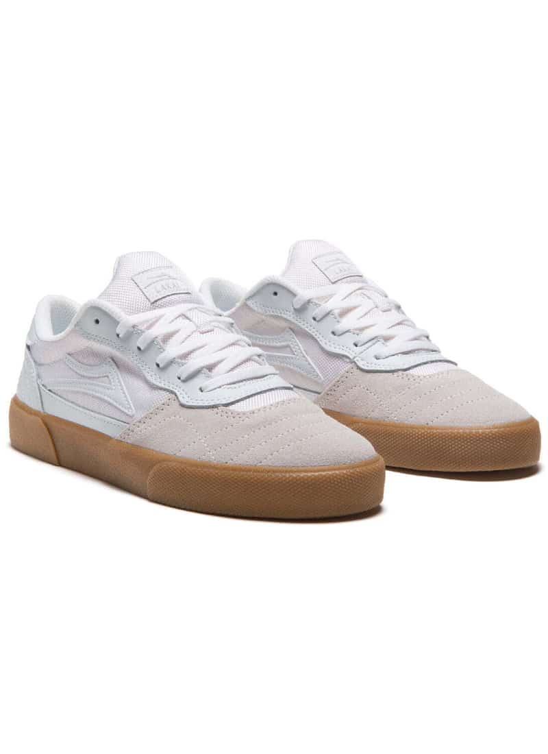 Lakai Cambridge in White Gum Suede