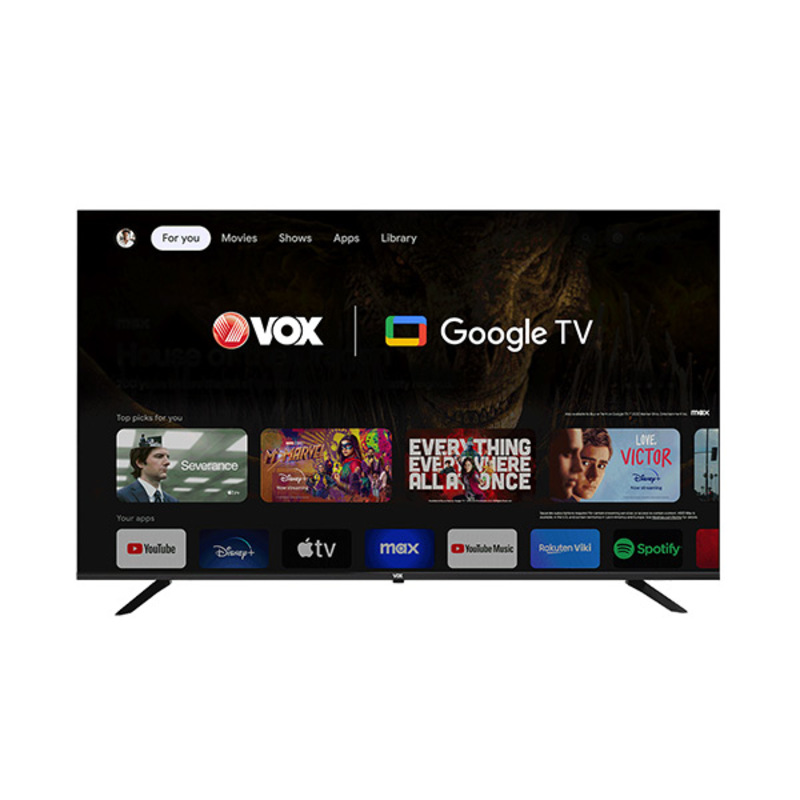 Televizor Vox 65GOU205B Smart, LED, 4K UHD, 65"(165cm), DVB-T2/C/S2