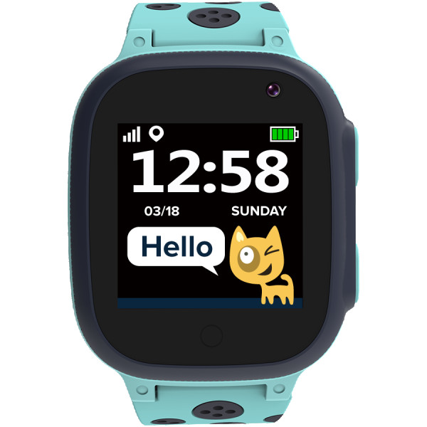 CANYON Sandy KW-34, Kids smartwatch, 1.44 inch colorful screen, GPS function, Nano SIM card