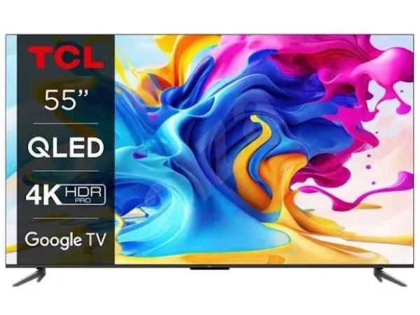 TCL Televizor 55P635 LED 55'' 4K HDR 60Hz Google TV siva