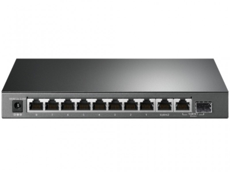 Switch TP-LINK TL-SG1210MP Gigabit 10xRJ45/10/100/1000Mbps/8xPOE+/1xSFP (TL-SG1210MP)