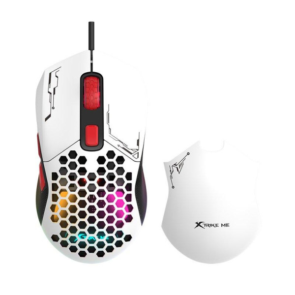 Mouse USB XTRIKE GM-316W Beli