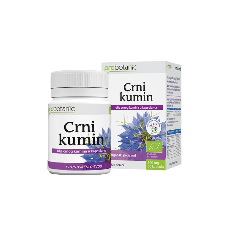 Probotanic Crni Kumin 500 mg 60 Softgel Kapsul