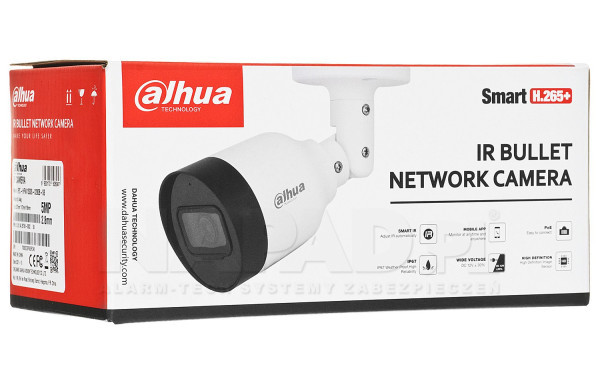 Dahua IPC-HFW1530S-0280B-S6 Bullet mrežna nadzorna kamera 5Mpx