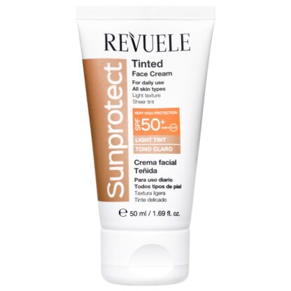 Tonirana krema za lice REVUELE Sunprotect Light Tint SPF50+ 50ml