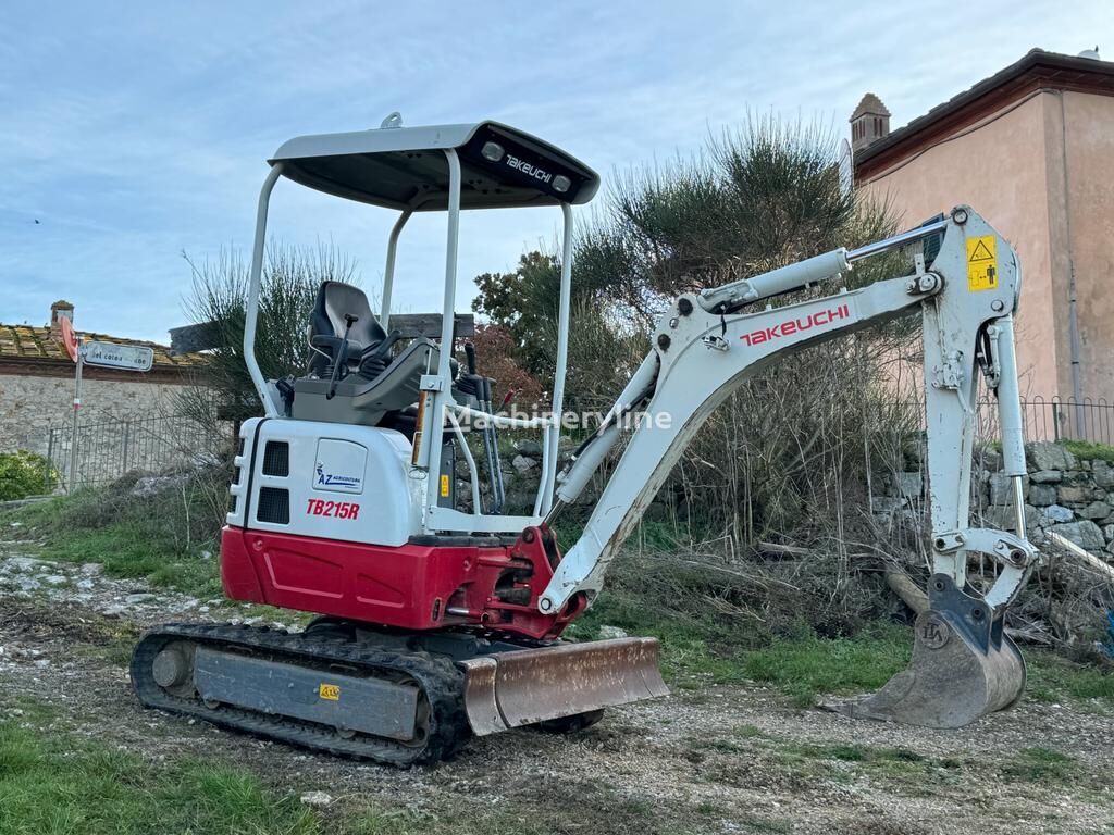 Takeuchi TB215R mini bager