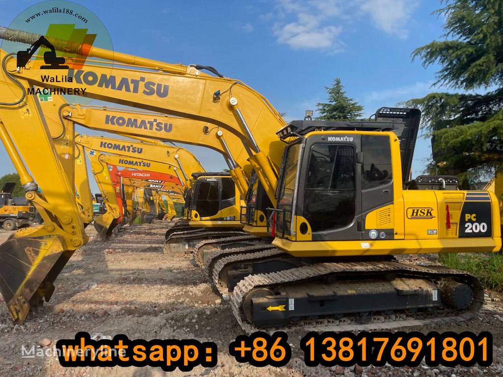 Komatsu PC200 bager guseničar