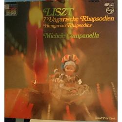 Liszt:Michele Campanella - Hungarian Rhapsodies (vinyl)