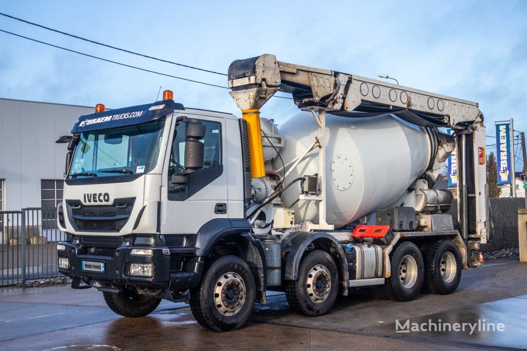 IVECO EUROTRAKKER 400+BAND/TAPIS/BELT-T40 kamion s mešalicom za beton