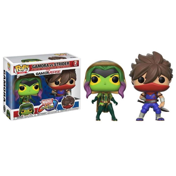 Figura Funko POP! Capcom vs Marvel 2-PACK Gamora vs Strider