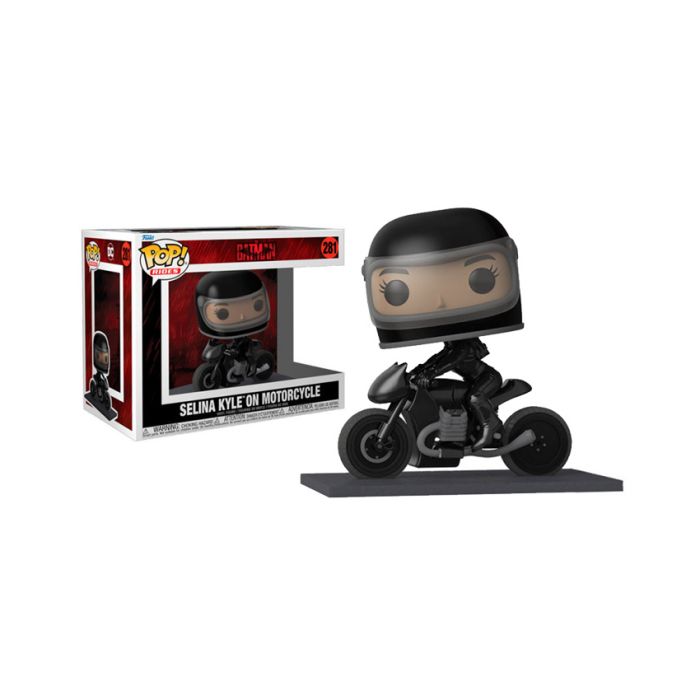 Figura Funko POP! Batman: Rides DLX - Selina on Motorcycle