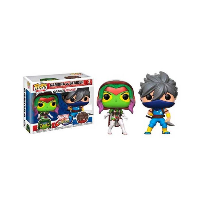 Figura POP! Capcom vs Marvel 2-PACK Gamora vs Strider (Player 2)