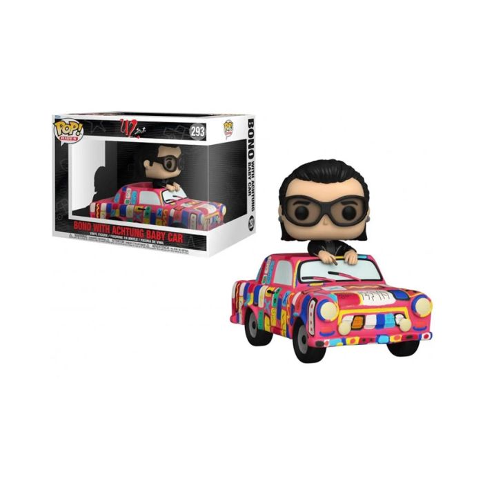 Figura Funko POP! Ride SUPDLX: U2-AB Car with Bono