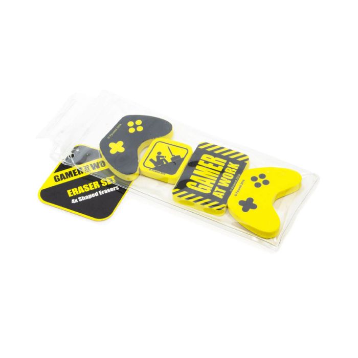 Set gumica Gamer at Work Eraser Set