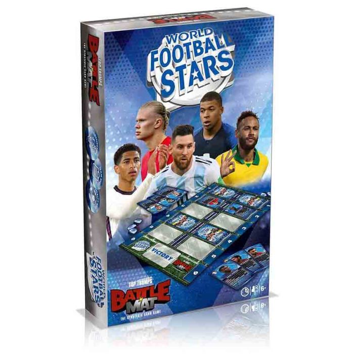 Društvena igra Board Game Top Trumps - World Football Stars - Battle Mat