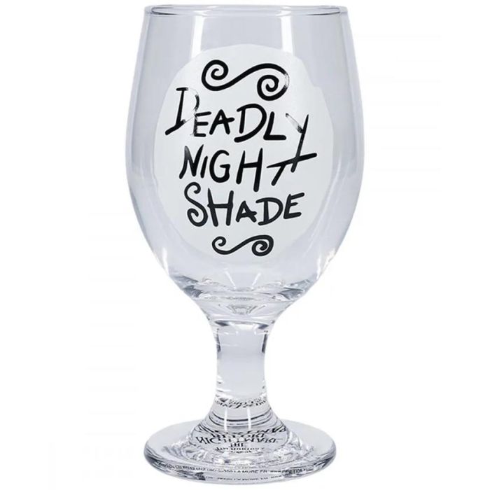 Čaša The Nightmare Before Christmas - Deadly Night Shade - Glow in the Dark Glas