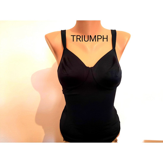 TRIUMPH crni bodi korset