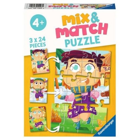 Ravensburger Mix&Match puzzle (slagalice) - Slozi garderobu