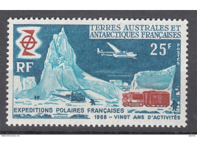 Francuski Antartik 1969 **