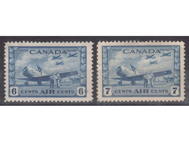 Kanada 1942 Avio pošta serija *