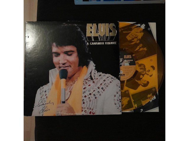 Elvis Presley – A Canadian Tribute LP CANADA 1978 EX