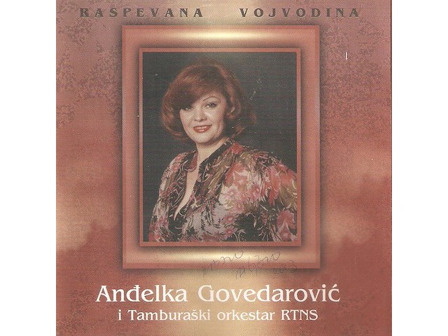 Anđelka Govedarović RASPEVANA VOJVODINA  CD u Foliji