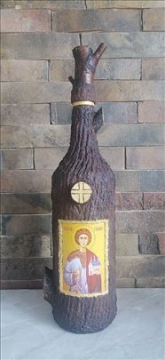 Sveti Stefan, ukrasna slavska flasa