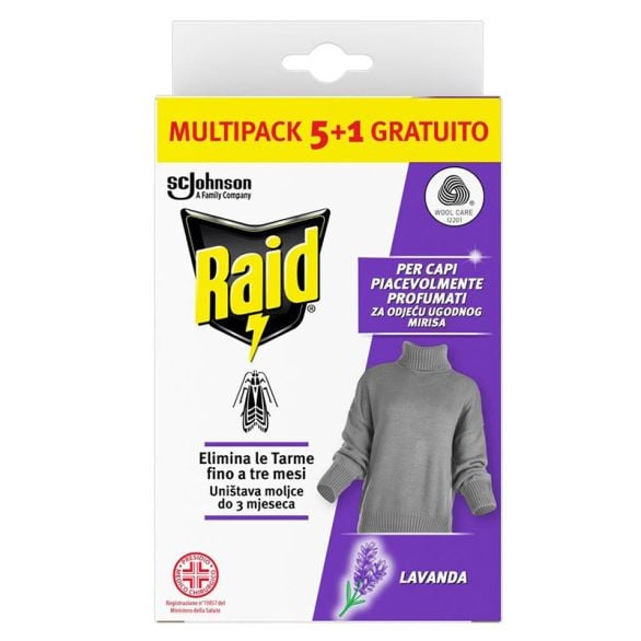 Gel protiv moljaca RAID 5+1gratis