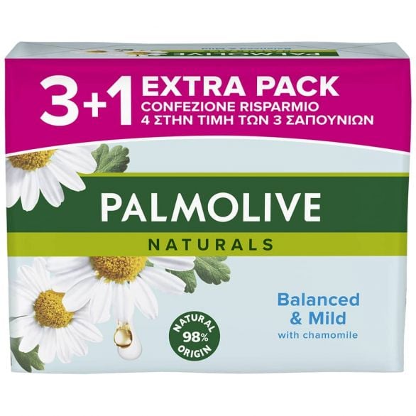 Sapun PALMOLIVE Camomille&Vitamin E 3+1 gratis