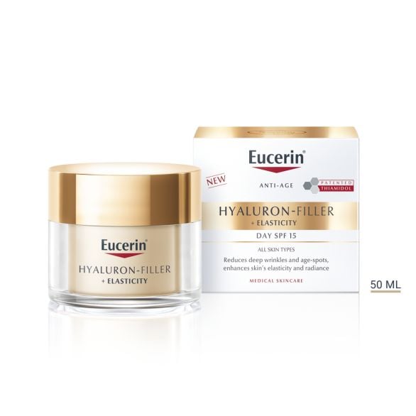 Krema za negu lica EUCERIN Hyaluron-Filler + Elasticity Dnevna SPF15