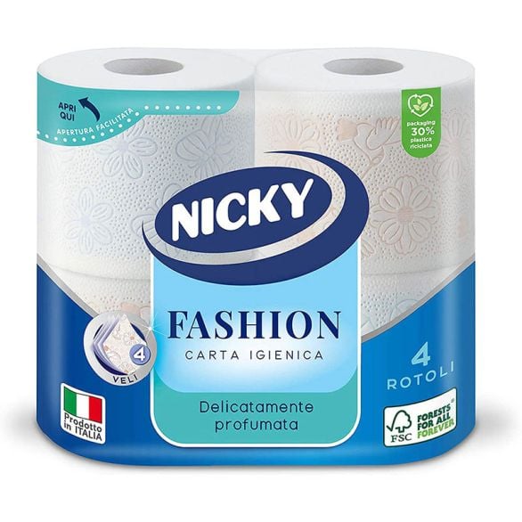 Toalet papir NICKY fashion 4s 4 kom