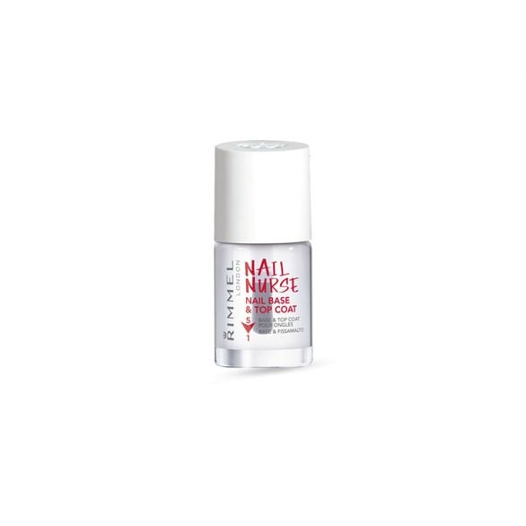 Lak za negu noktiju RIMMEL base&top coat 5in1 12ml