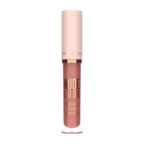 Sjaj za usne GOLDEN ROSE Nude look natural shine lipgloss 04 Peachy Nude