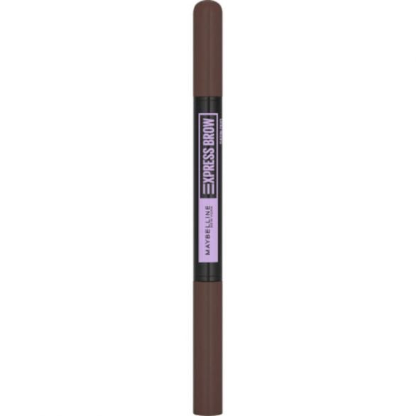 Olovka za obrve MAYBELLINE NEW YORK Express Brow Satin Duo Dark Brown 04