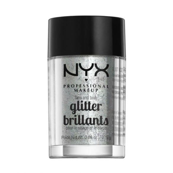 Gliter NYX Professional Makeup Gliter za lice i telo 07-Ice