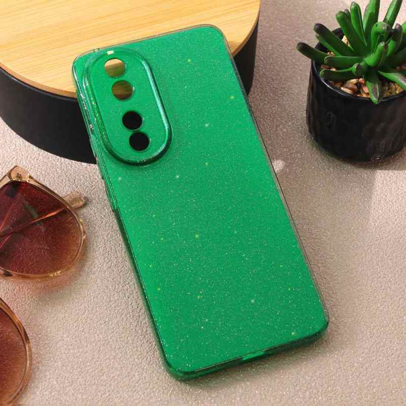 Maska Sparkle Dust za Honor 90 zelena