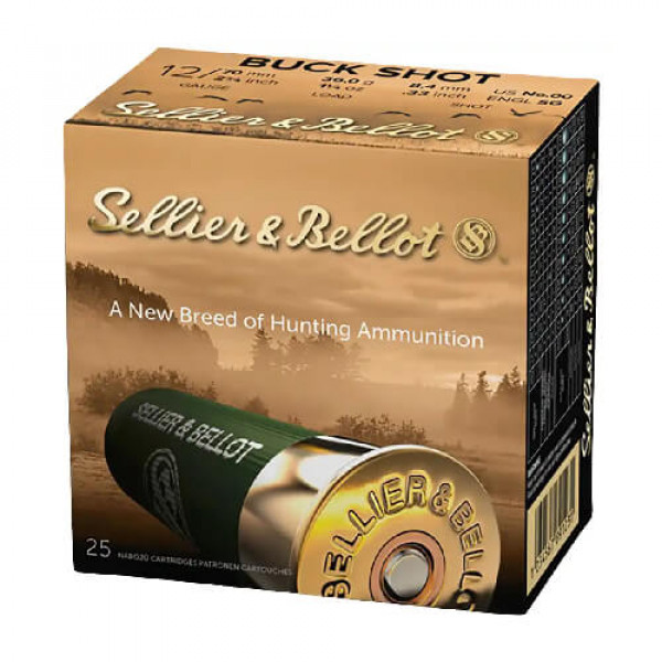 Patron Bellot SB BUCK SHOT k12 8.43, 7.62, 6.09, 5.16, 4.5mm