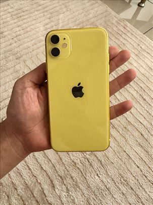 iPhone 11 Yellow 100% Helt
